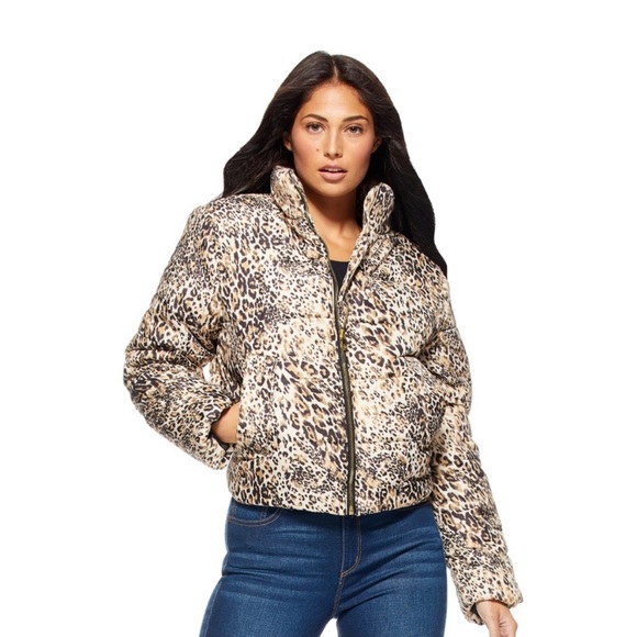 sofia by sofia vergara | Jackets & Coats | New Sofia Jeans Print Puffer ...